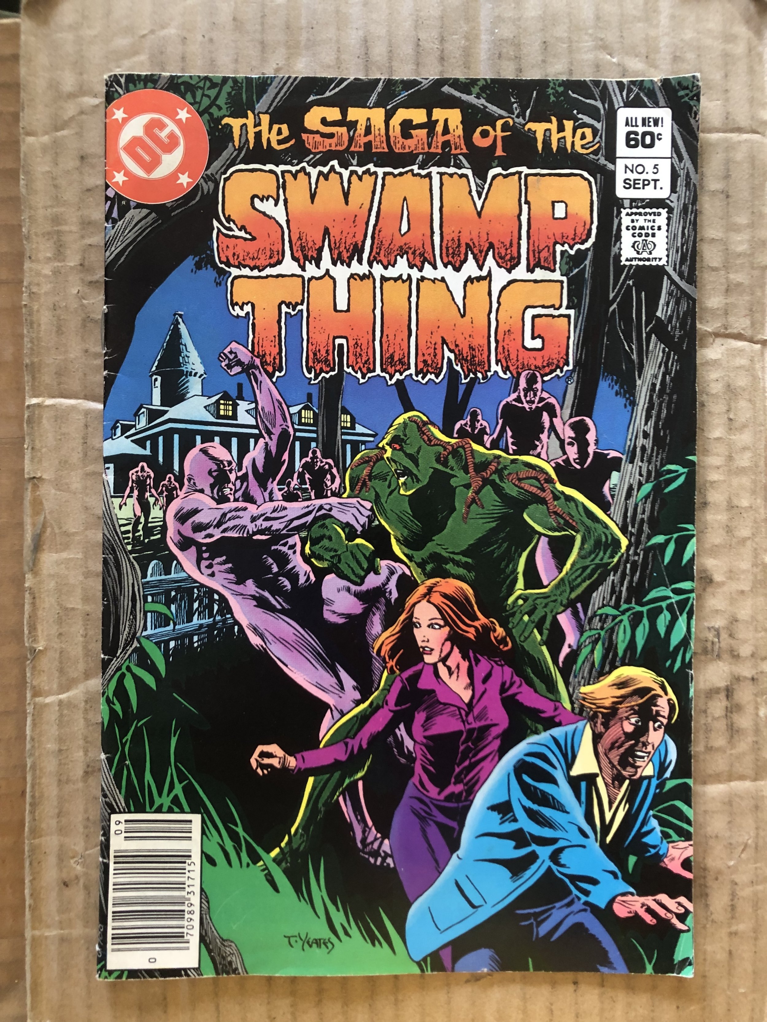 The Saga of Swamp Thing #5 Newsstand Edition (1982) | Comic Books ...