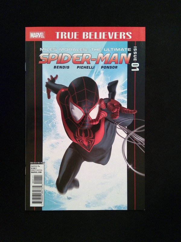 True Believers Miles Morales the Ultimate Spider-Man #1 MARVEL Comics ...