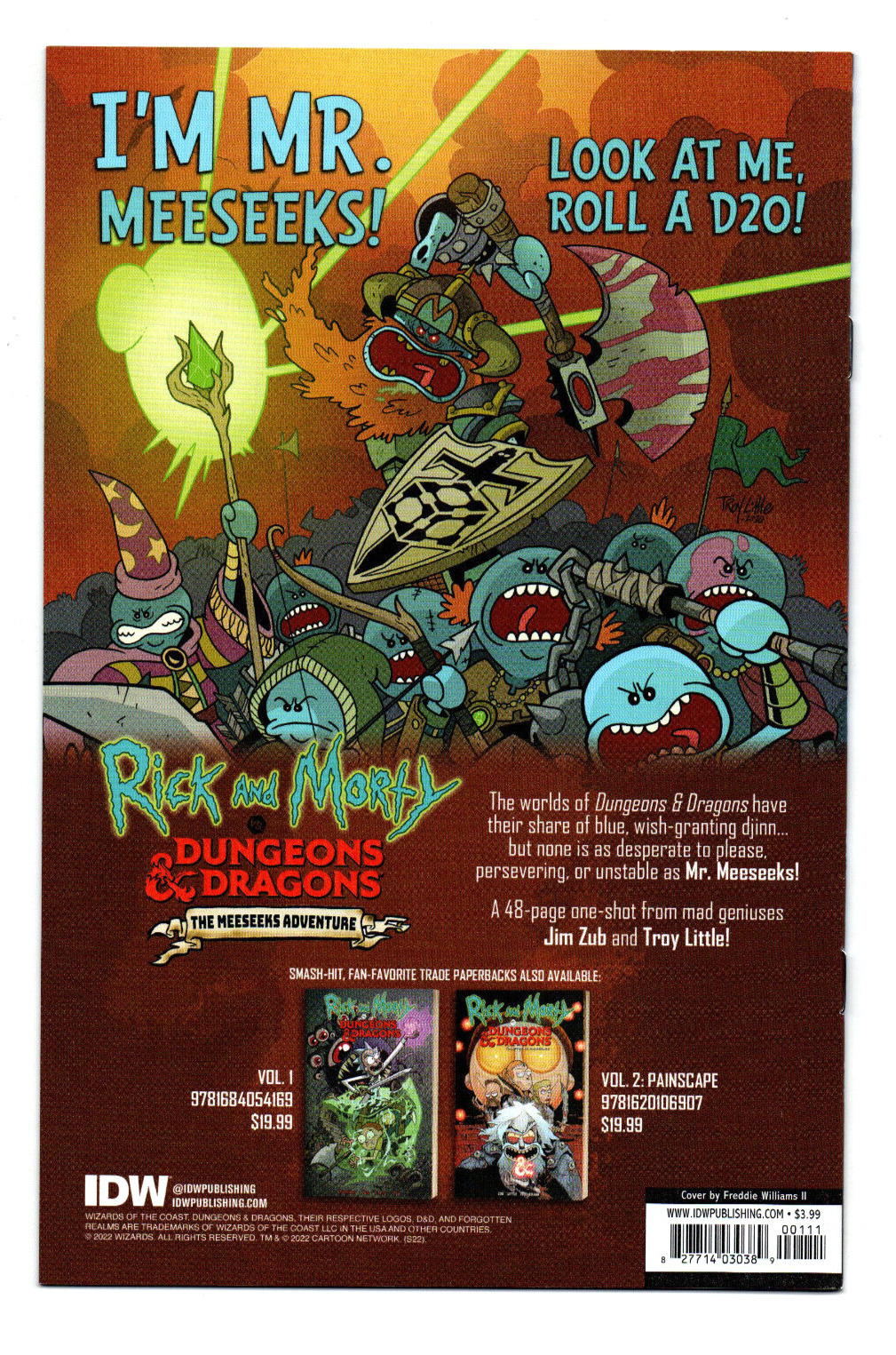 Godzilla vs Mighty Morphin Power Rangers #1 Cover A - IDW - 2022 - NM ...