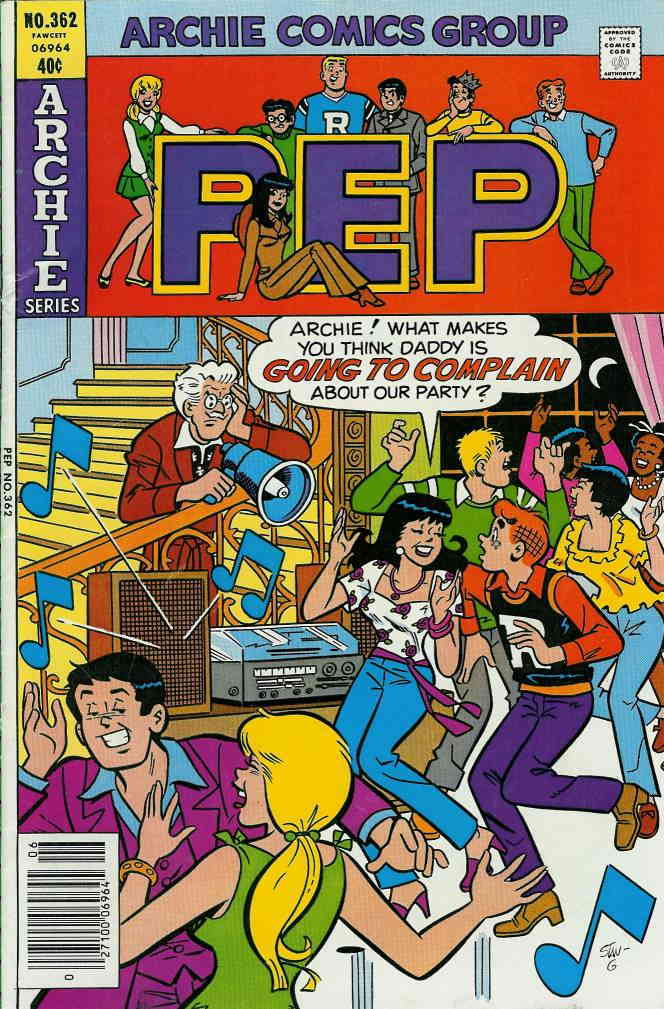 Pep #362 GD ; Archie | low grade comic June 1980 Dance Party | Comic ...