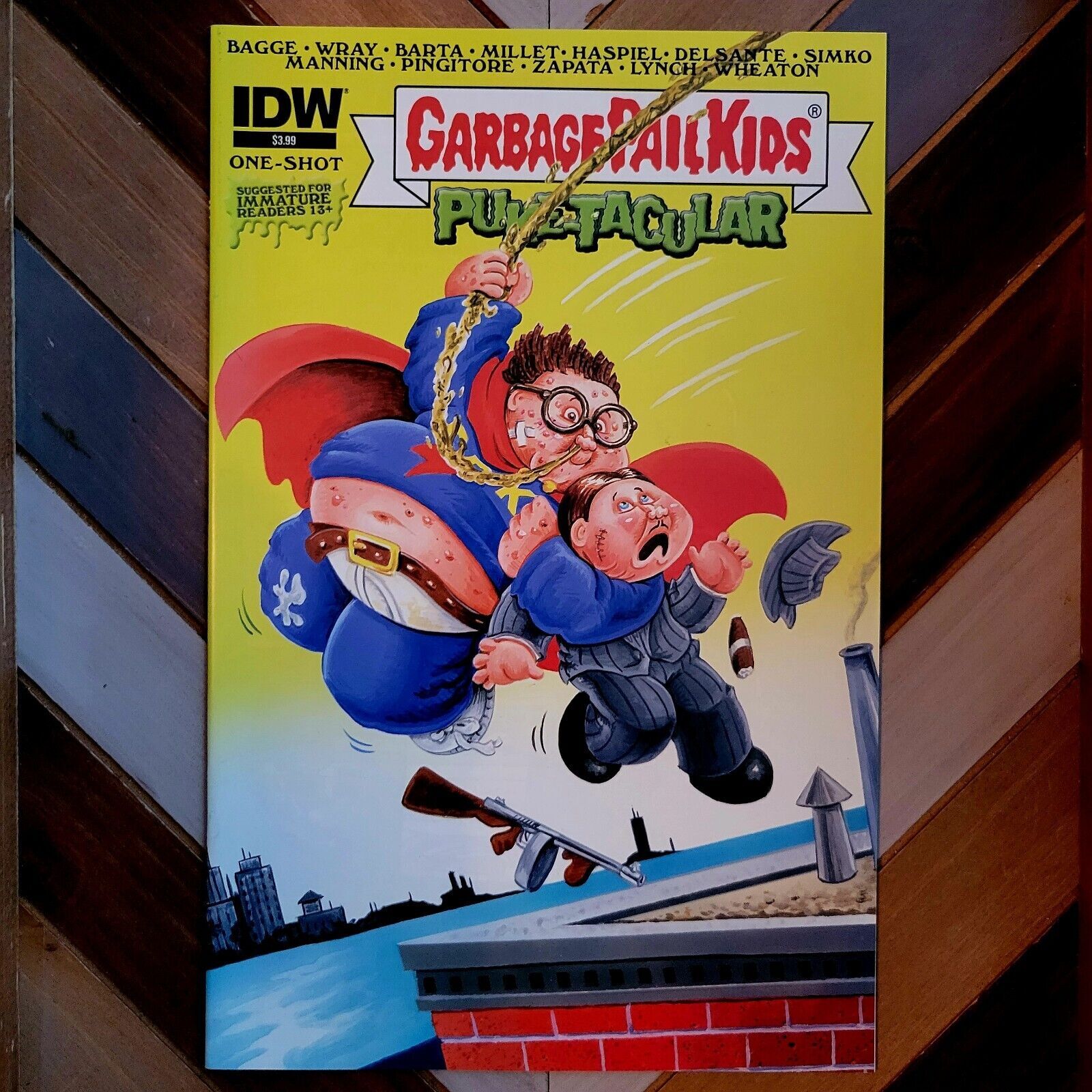 GARBAGE PAIL KIDS #1 NM- (IDW 2014) "Puketacular" One-Shot, 1st GPK ...