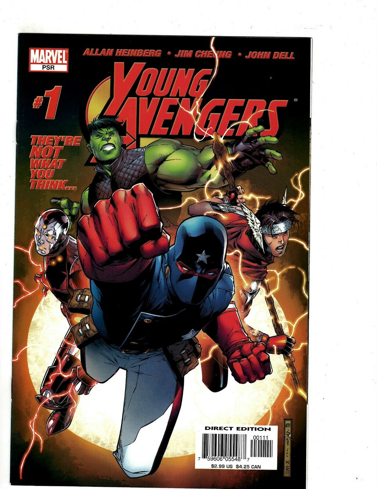 Young Avengers # 1 NM 1st Print Marvel Comic Book 1st Appearance; Hulk ...