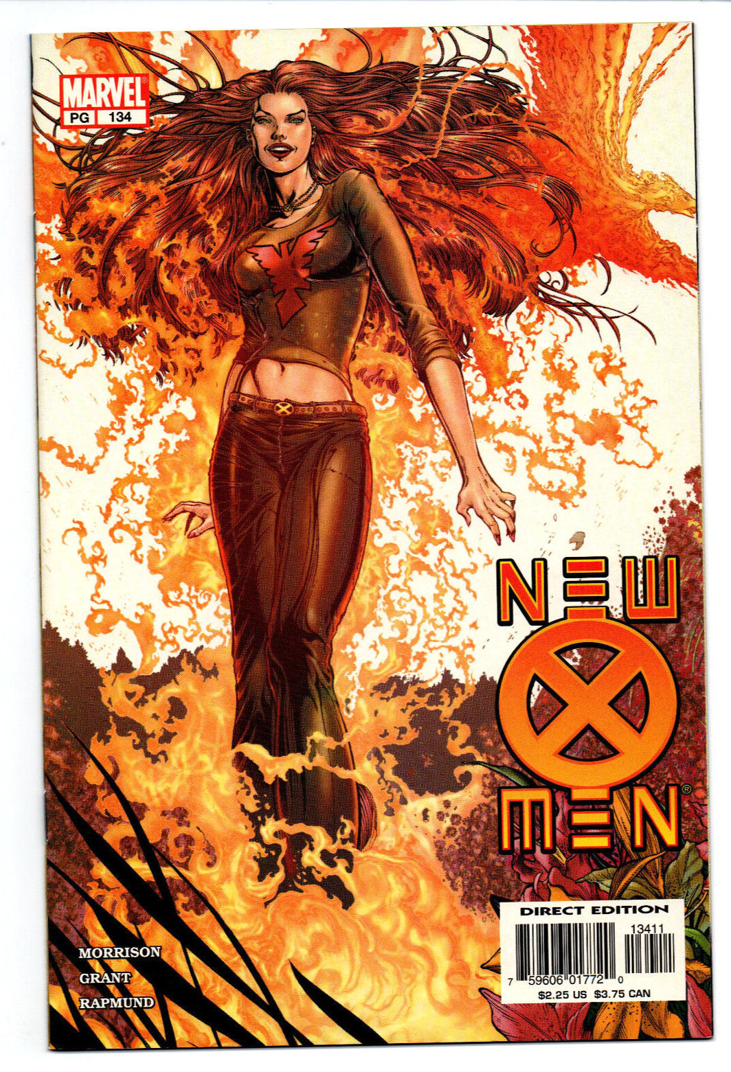 New X-Men #134 - 1st Appearance of Kid Omega/Quentin Quire - KEY - 2003 ...