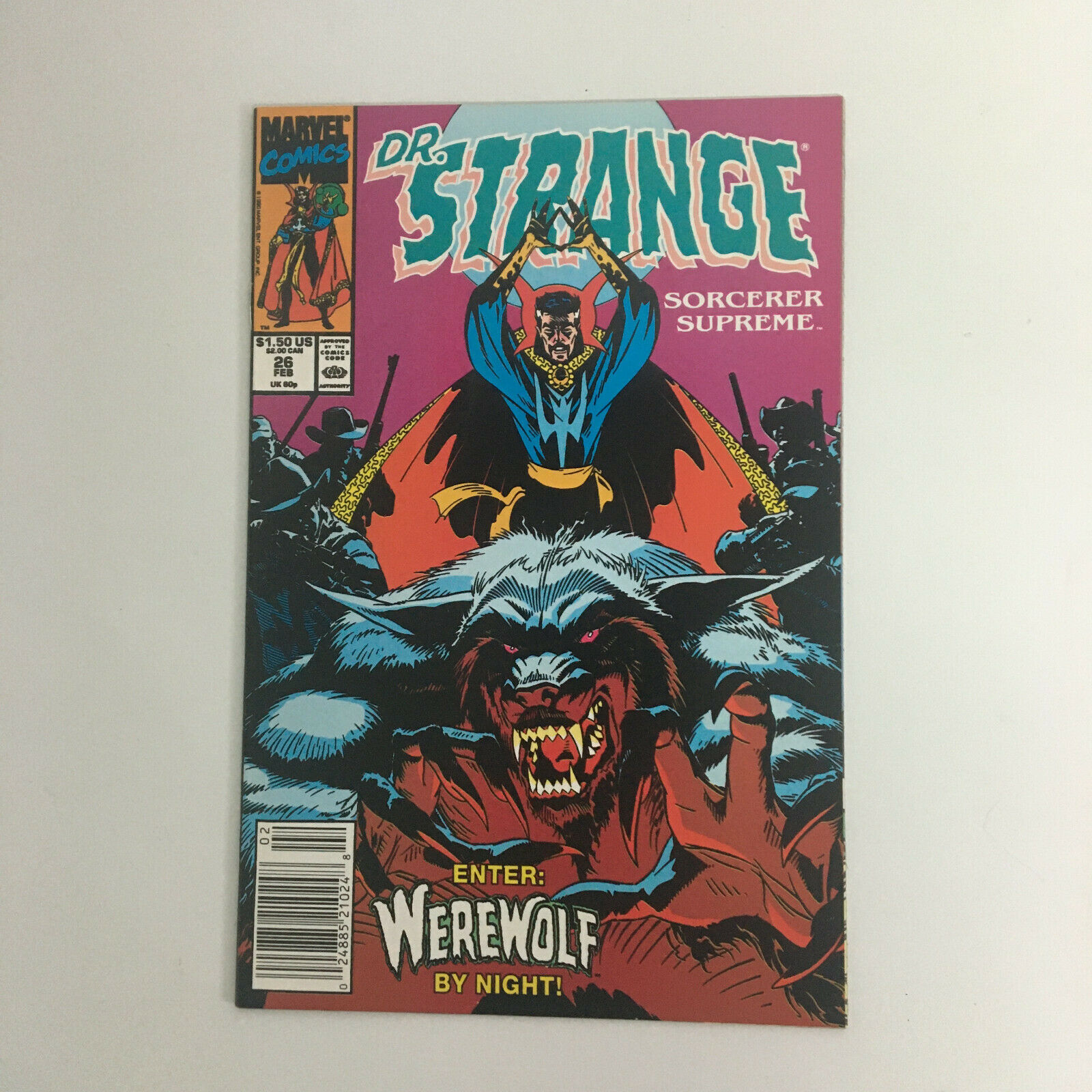 Doctor Strange Sorcerer Supreme #26 - Werewolf by Night - Newstand ...