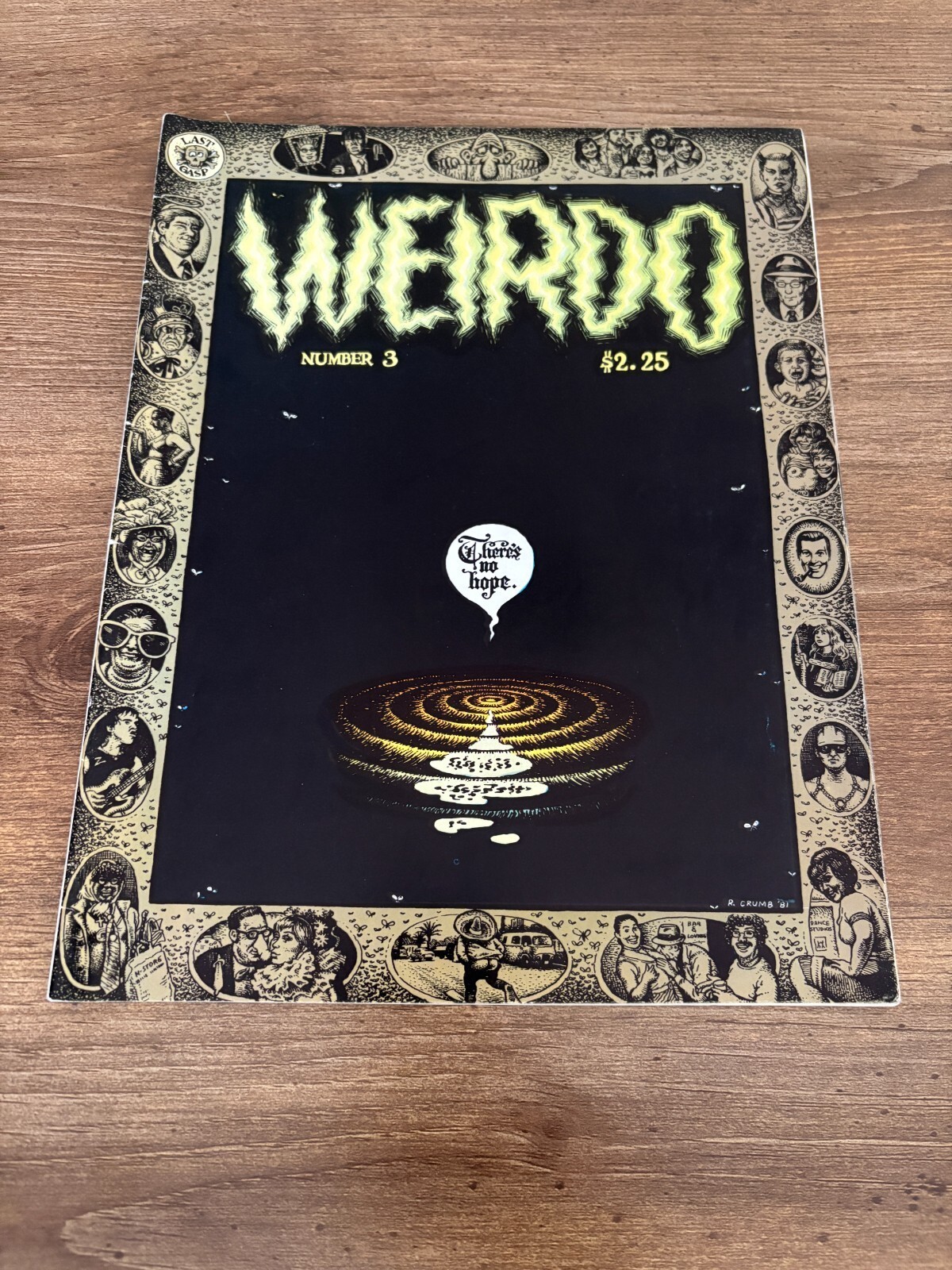 Weirdo # 3 VF Last Gasp Comic Book Magazine Robert Crumb Cover Art 1 ...