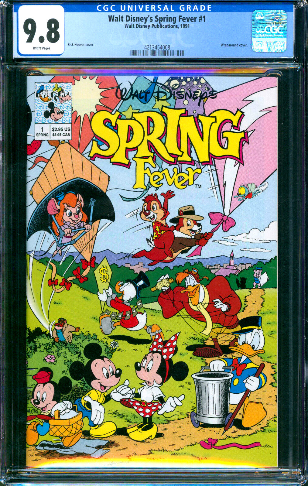 Walt Disneys Spring Fever #1 Walt Disney Publications 1991 CGC 9.8 ...