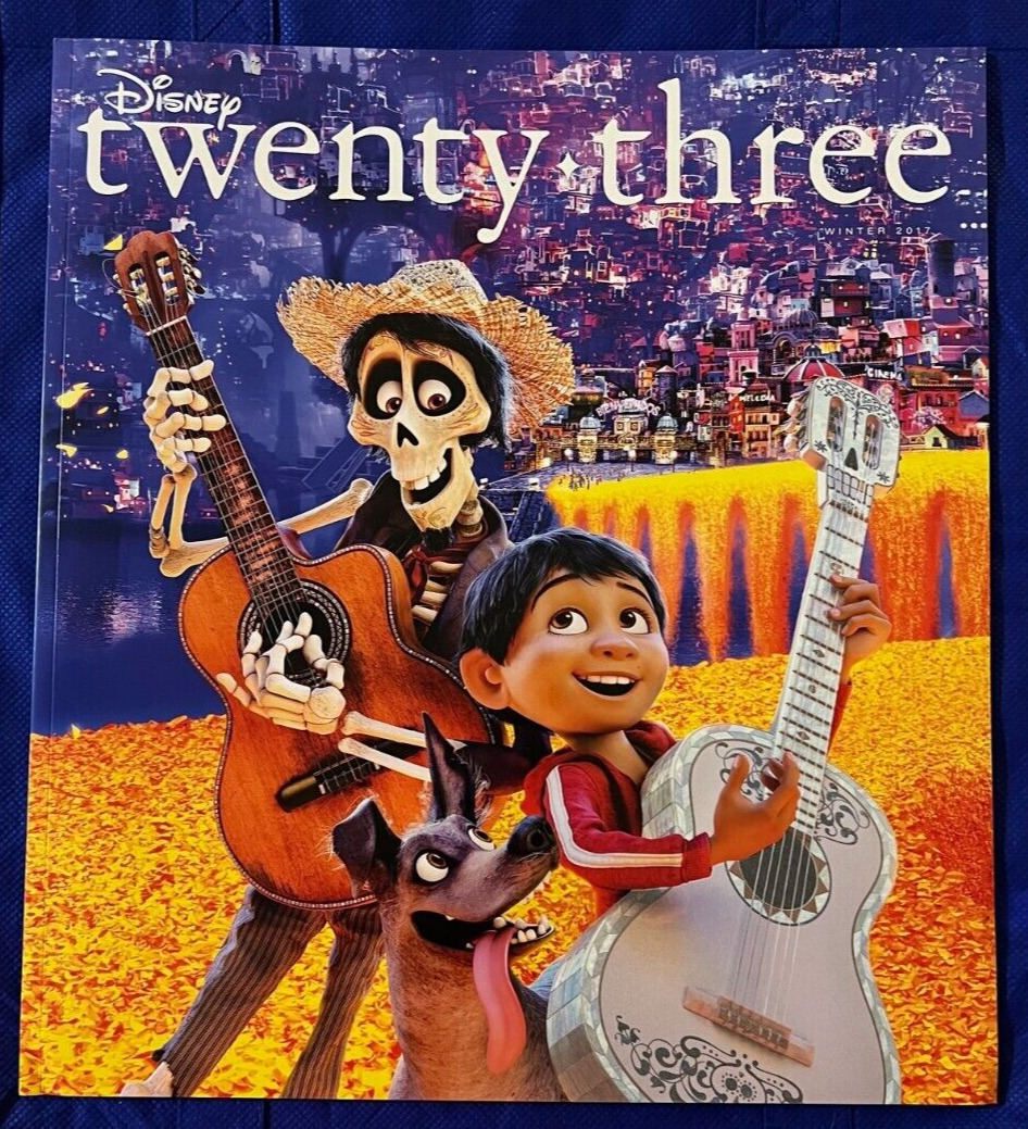 Disney Twenty Three D23 Magazine Summer, Fall, Winter 2017 Seasons TMB5 ...
