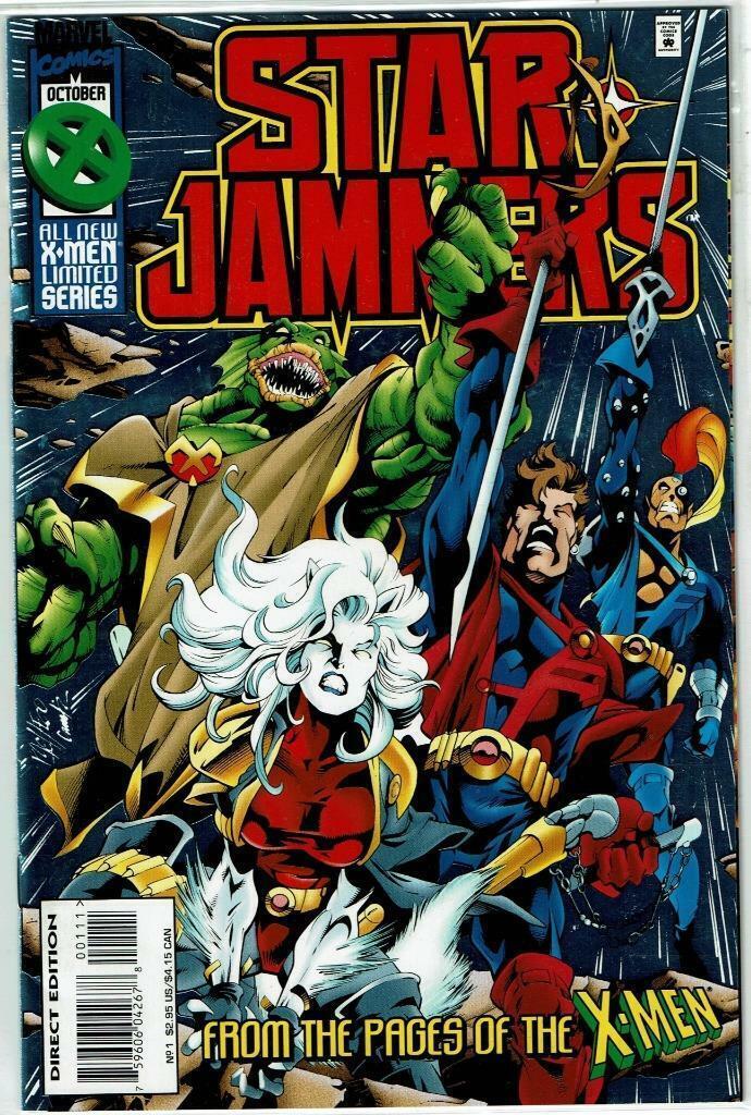 STARJAMMERS (Marvel 1995 Mini Series) 1 2 3 4 - Full Set - All Near ...