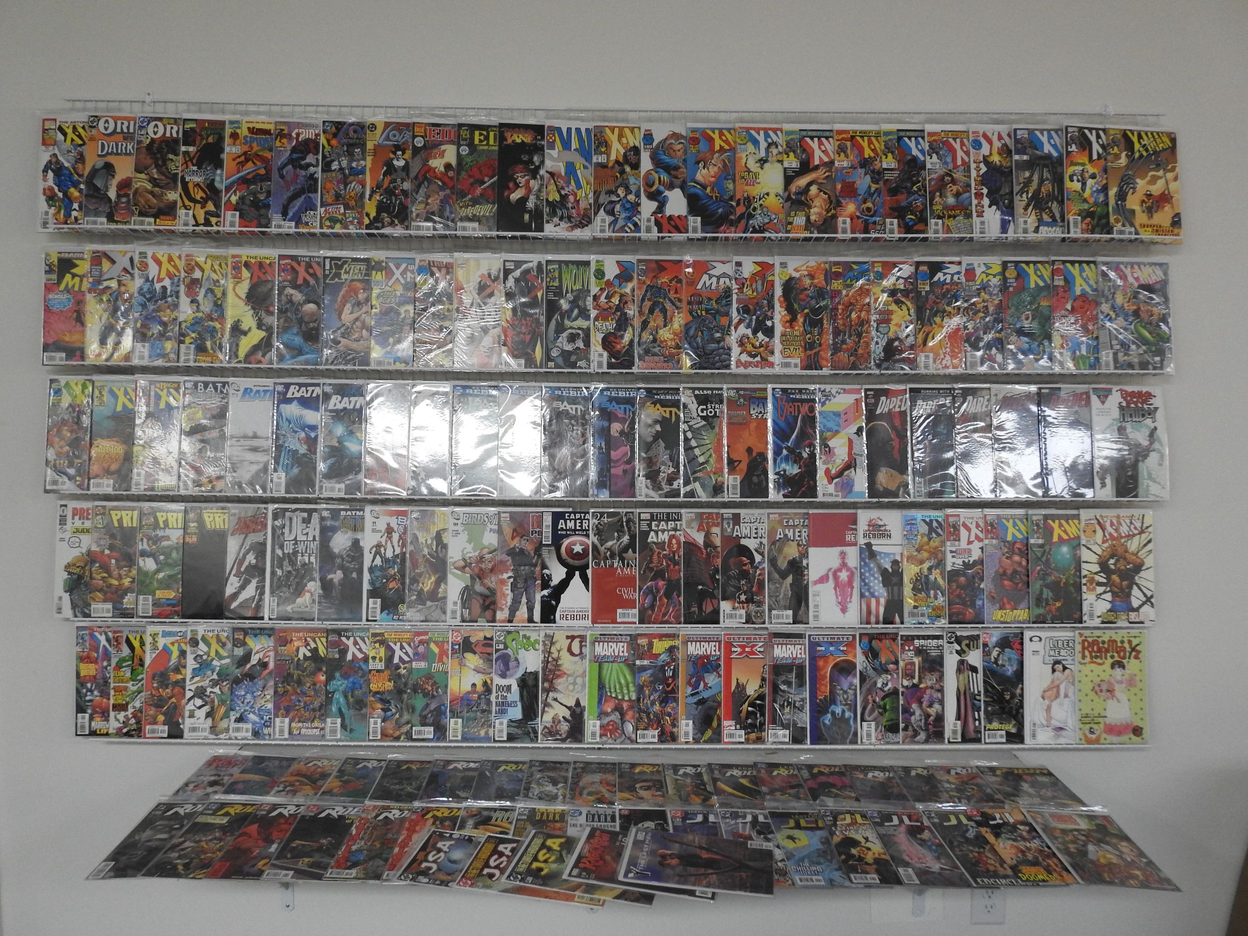 Huge Lot 150+ Comics W/ X-Men, Batman, Daredevil, +More! Avg VF ...