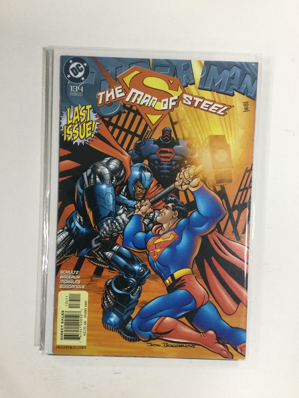 Superman Man of Steel 134 VF3B126 VERY FINE VF 8.0 | Comic Books ...