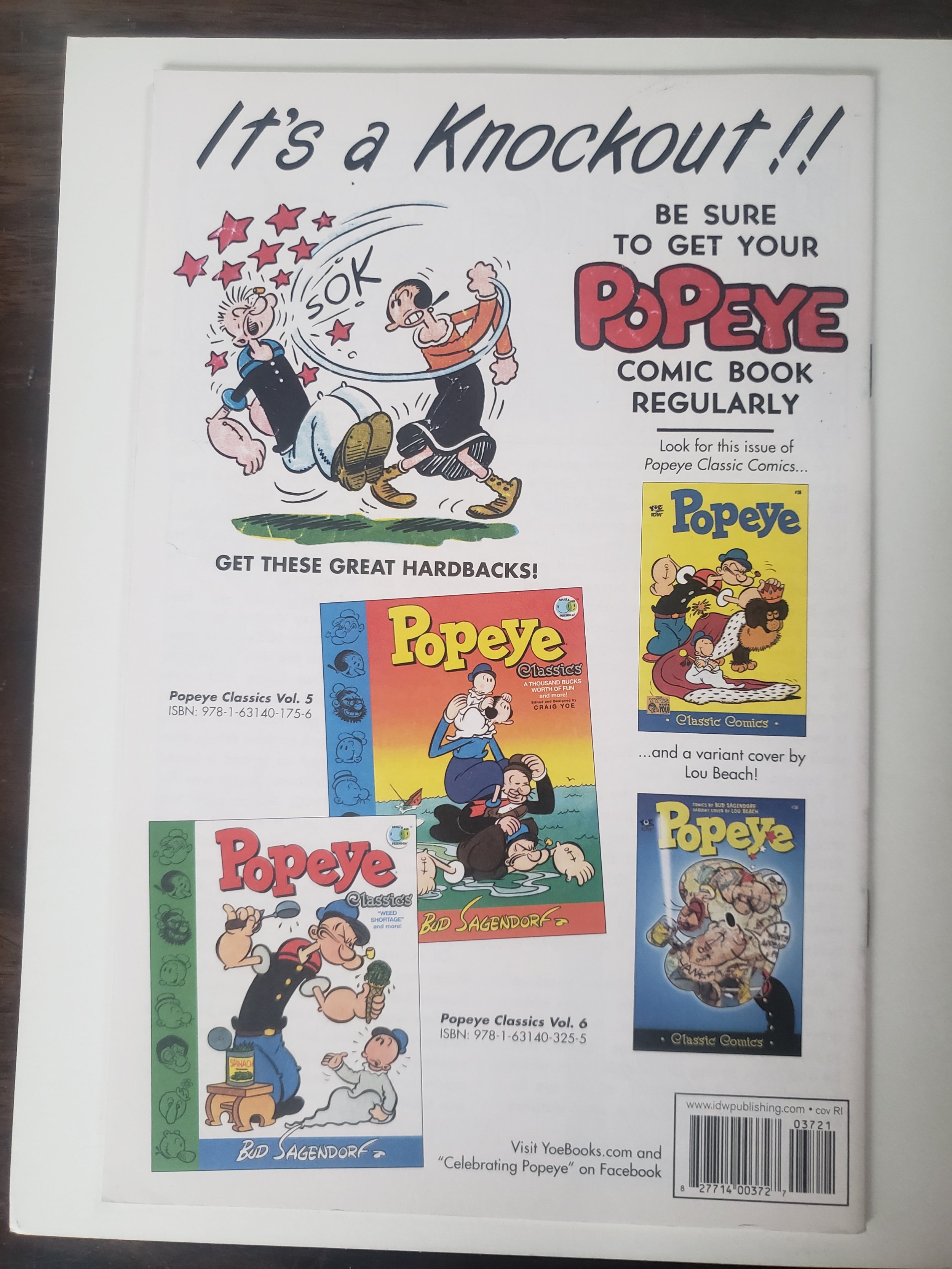 Popeye Facebook Cover