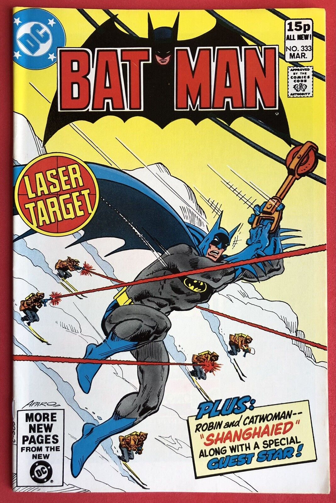 Batman Vol 1 #333 (1981) Featuring Talia Al Ghul UK Pence Variant ...