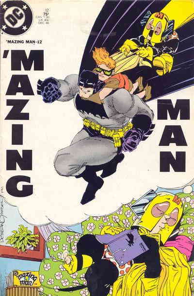Mazing Man #12 FN ; DC | Frank Miller Batman Dark Knight Cover | Comic ...