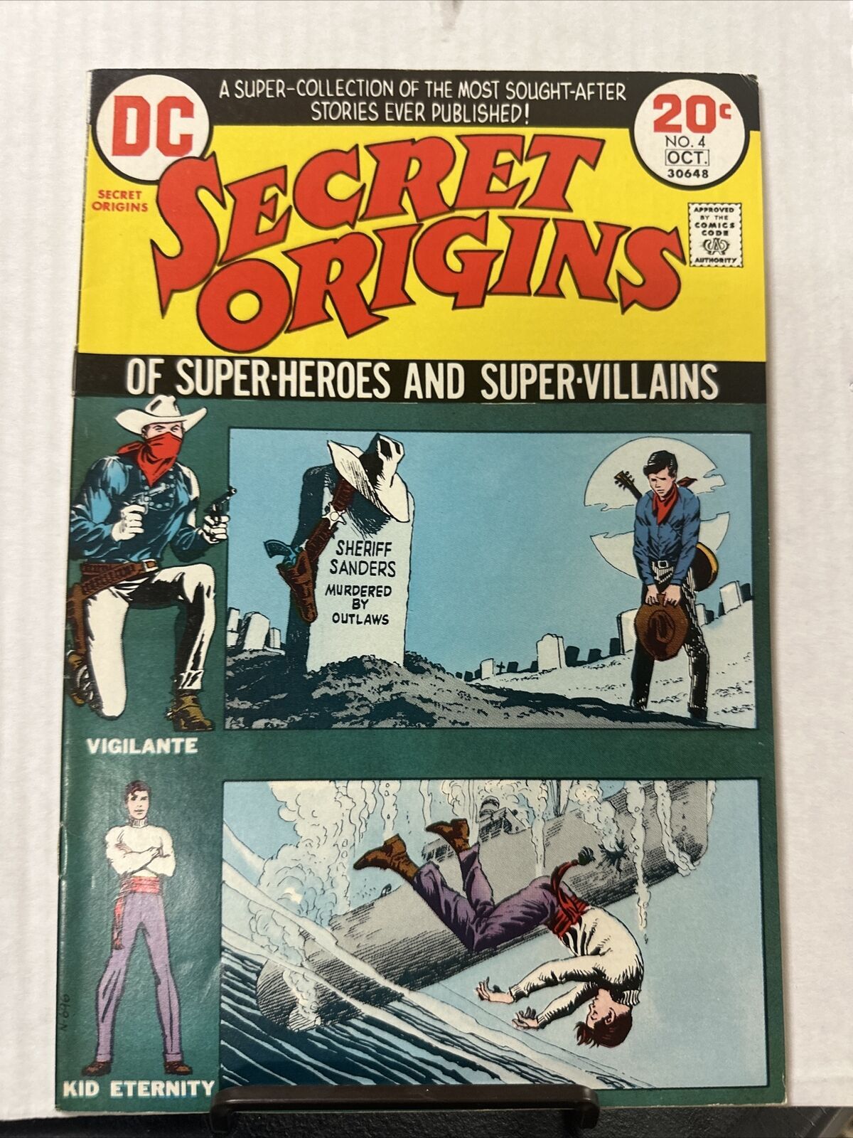 Secret Origins Issue # 4 (DC, 1973) VF+ Nice book white pages! | Comic ...