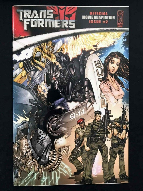 Transformers Movie Adaptation #2 Idw Comics 2007 Nm | Comic Books ...