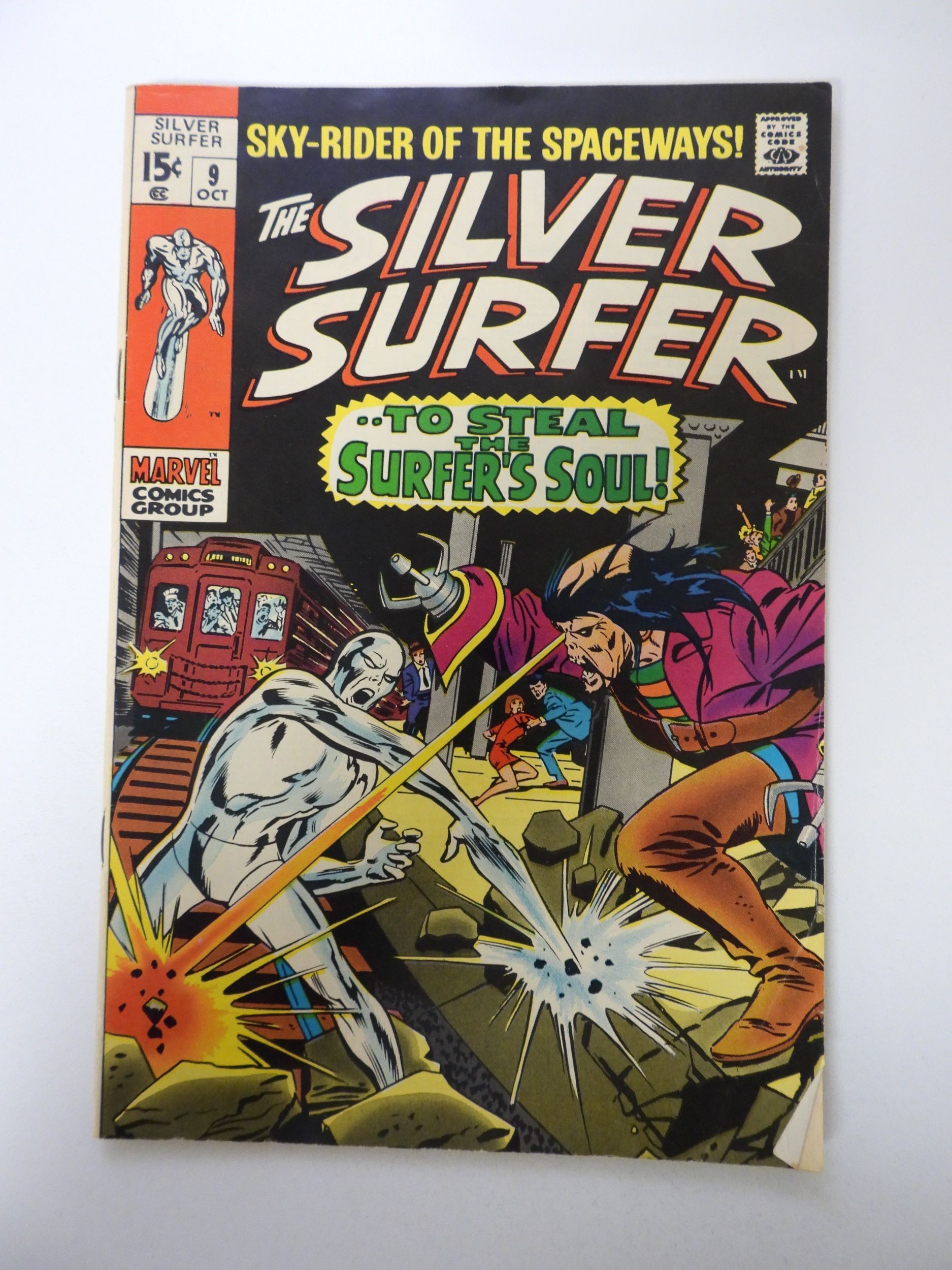 The Silver Surfer #9 (1969) FN- condition | Comic Books - Silver Age ...
