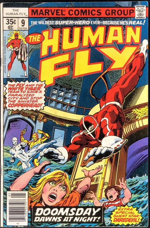 The Human Fly #9 (1978) FN+ | Comic Books - Bronze Age, Marvel, Human ...