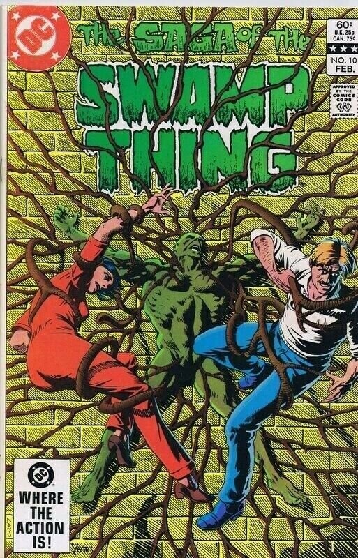 Swamp Thing #10 ORIGINAL Vintage 1983 DC Comics | International - Comic ...
