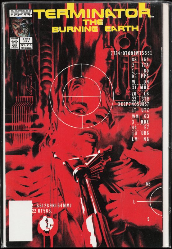 The Terminator: The Burning Earth #5 (1990) The Terminator | Comic ...