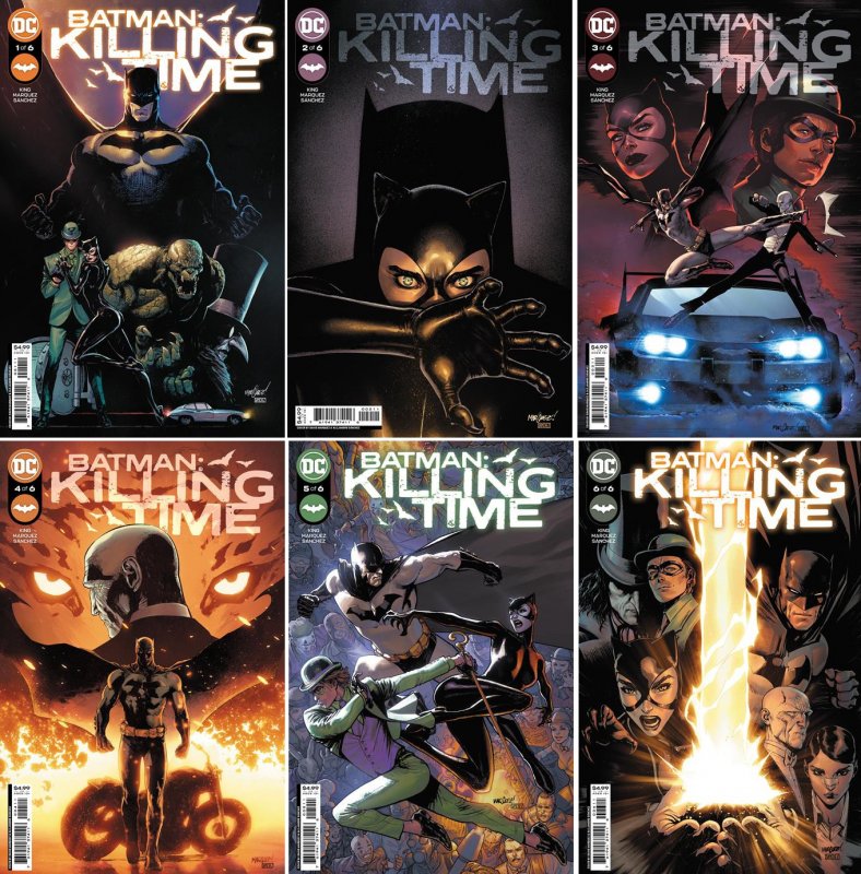 (2022) Tom King BATMAN KILLING TIME #1-6 Complete Set! 1 2 3 4 5 6 ...