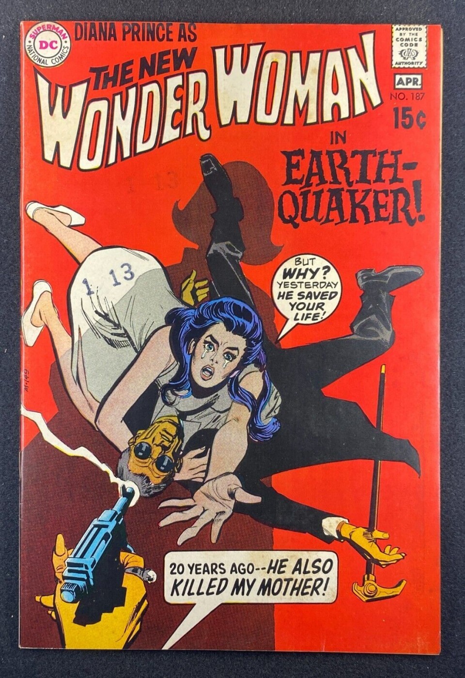 Wonder Woman (1942) #187 VG/FN (5.0) Diana Prince I-Ching 1st Lu Shan ...