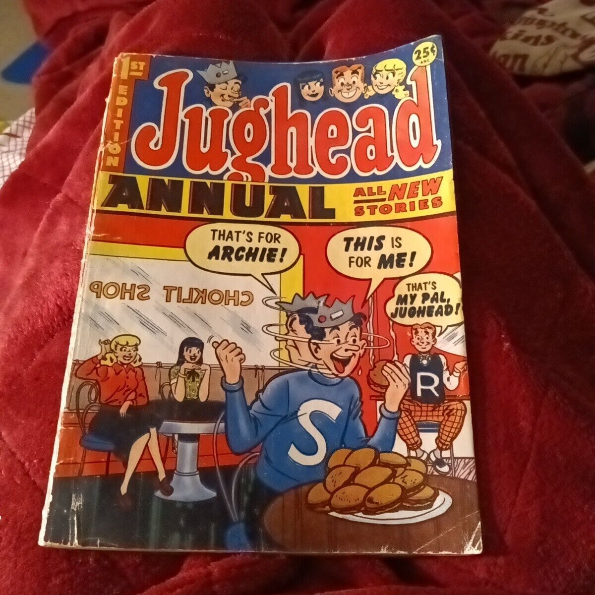 Archie's Pal Jughead Annual #1 teen humor 1953 Golden Age Archie mlj ...