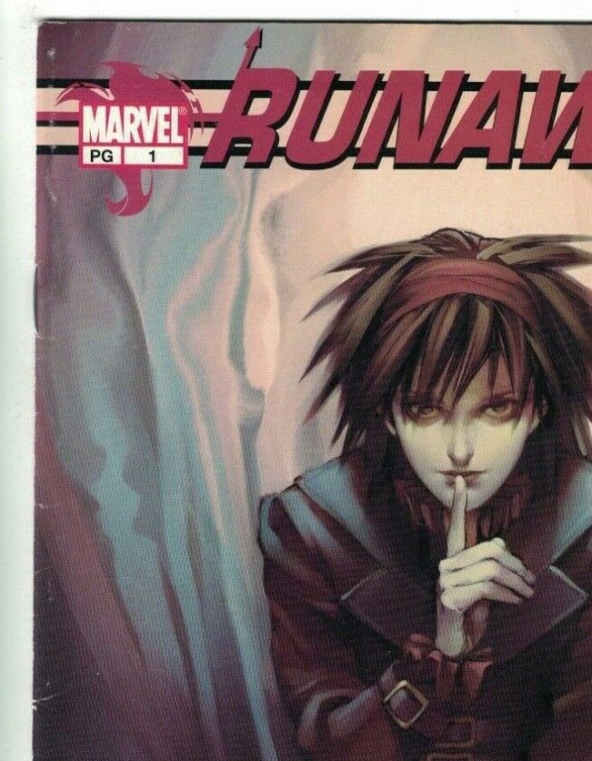 Runaways #1 Marvel 2003 1st app of Alex Wilder, Arsenic, Sister Grimm ...