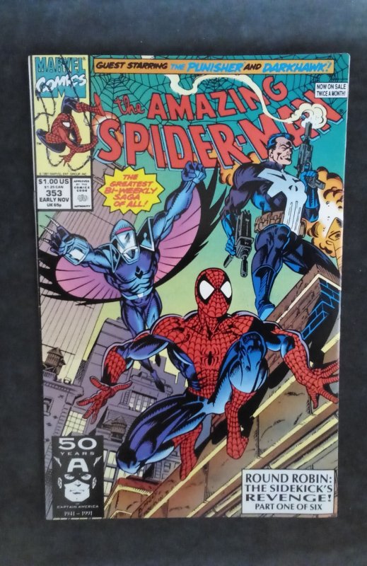 The Amazing Spider-Man #353 (1991) | Comic Books - Copper Age, Marvel ...