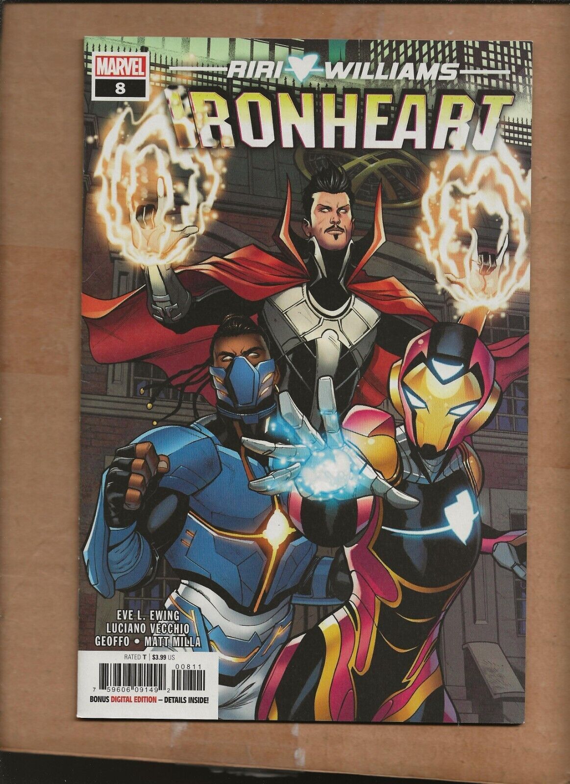 Riri Williams Ironheart #8 Cover a 1st Printing Iron Heart | Comic ...