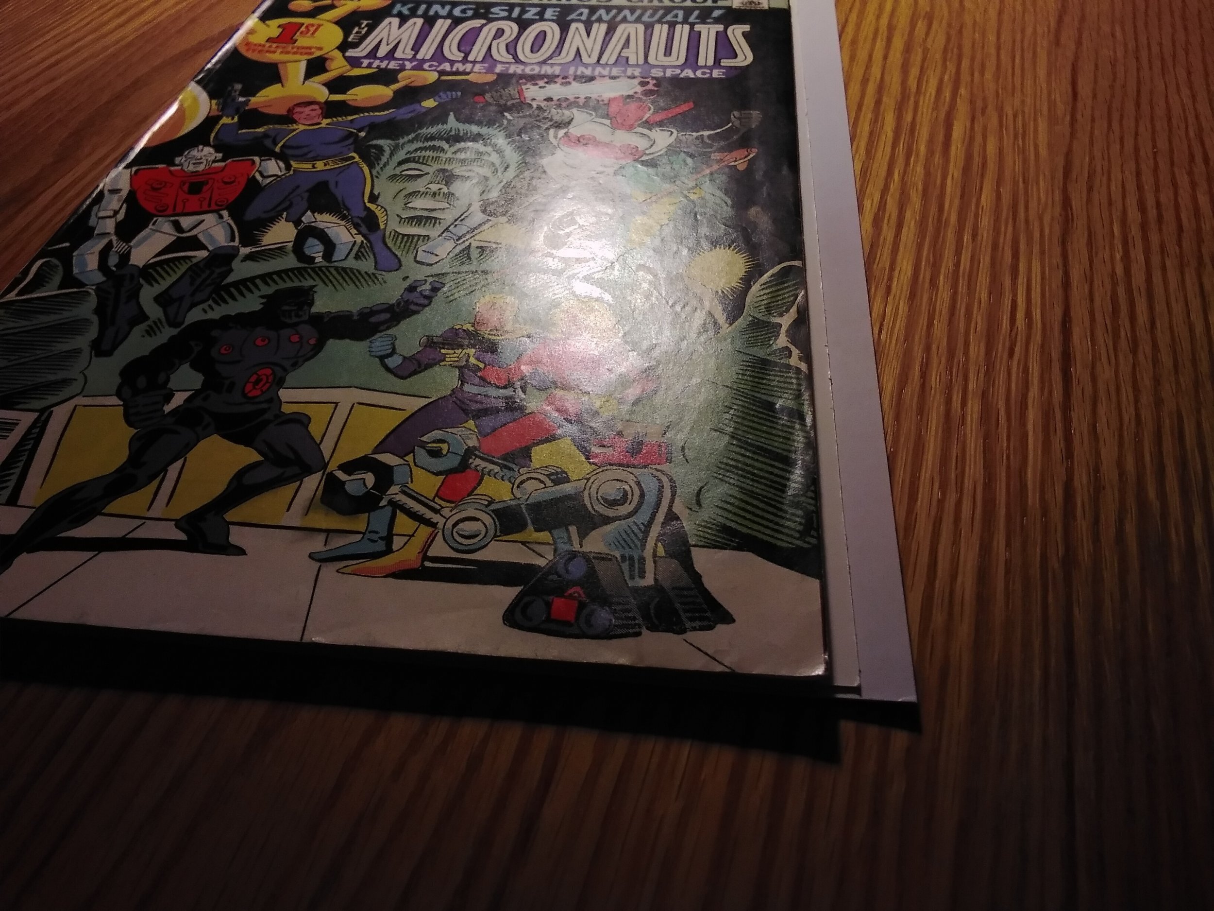 Micronauts Annual #1 Newsstand Edition (1979) | Comic Books - Bronze ...