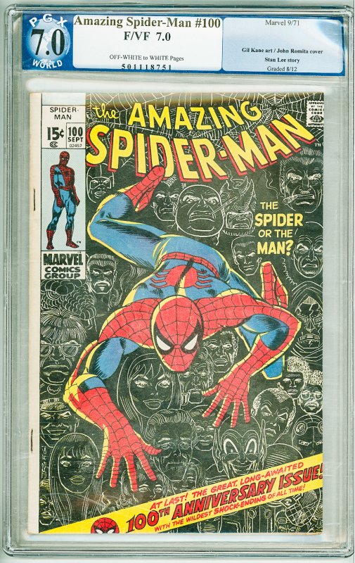 The Amazing Spider-Man #100 (1971) PGX 7.0! OWW Pages! | Comic Books ...