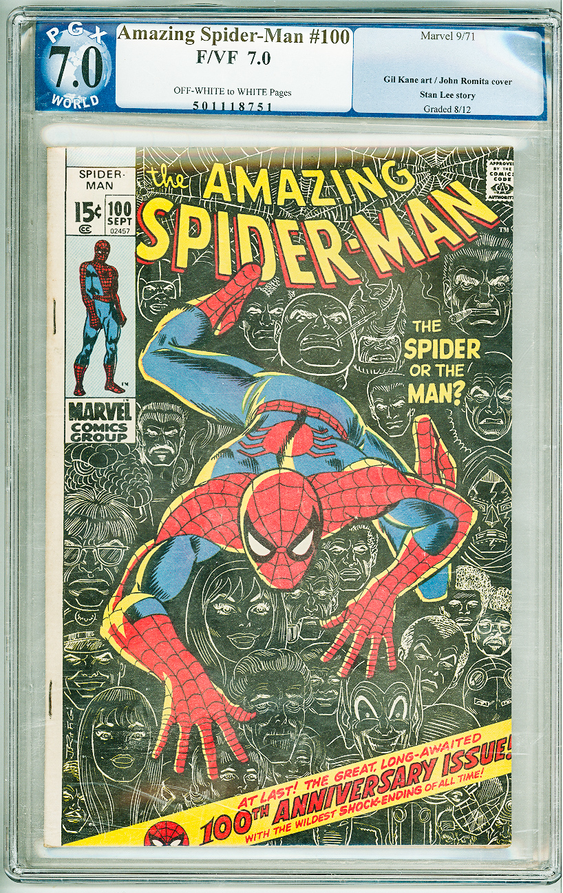 The Amazing Spider-Man #100 (1971) PGX 7.0! OWW Pages! | Comic Books ...