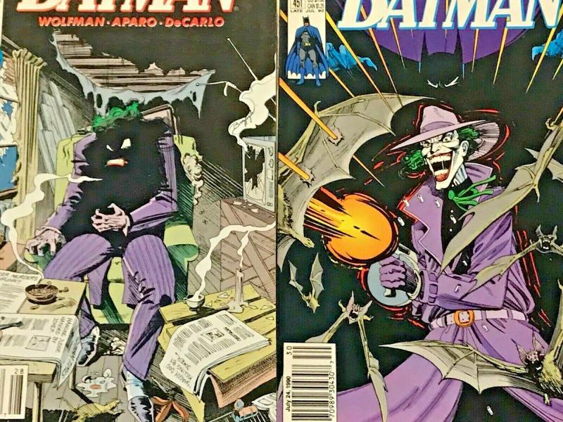 Batman#441-478 VF/NM LOT 1991 (10 Books) ALL Newstand Edition DC Comics ...