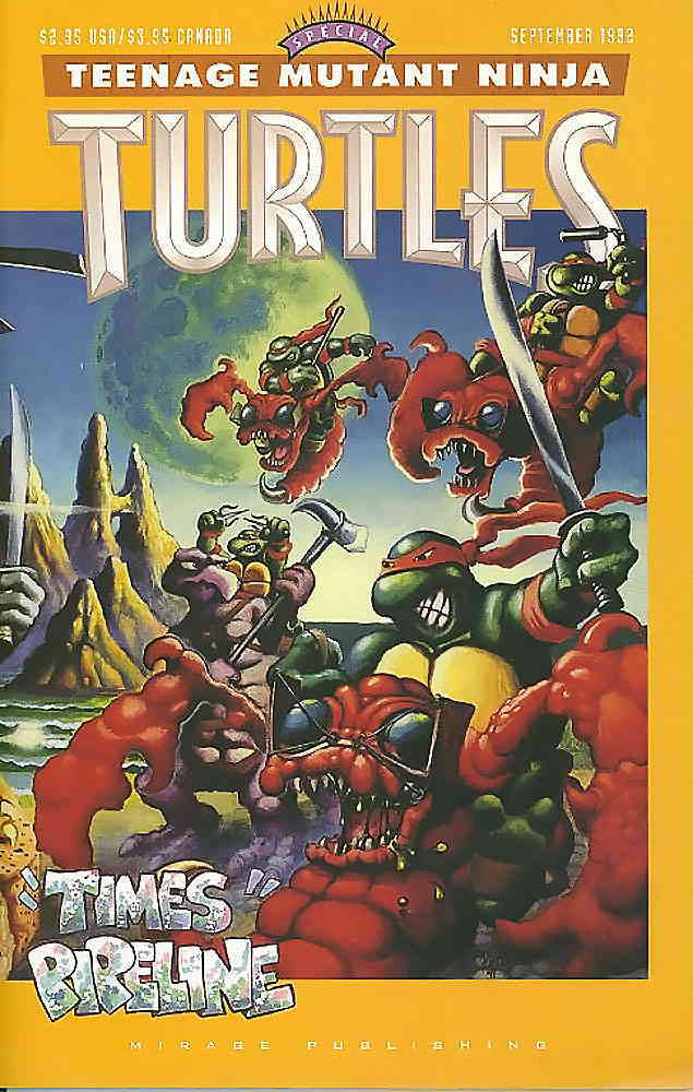 Teenage Mutant Ninja Turtles: Times Pipeline #1 FN ; Mirage | Mark Bode ...