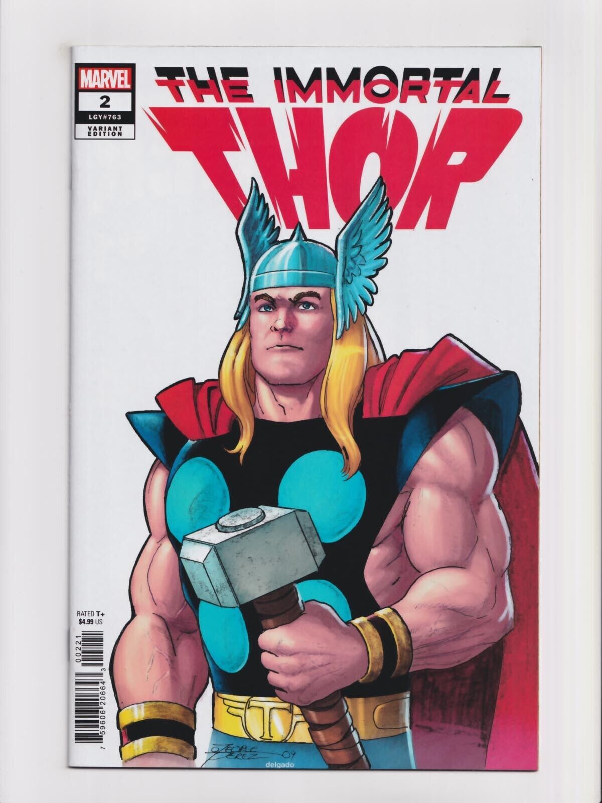 The Immortal Thor #2 Marvel 2023 George Perez Variant #763 NM+ | Comic ...