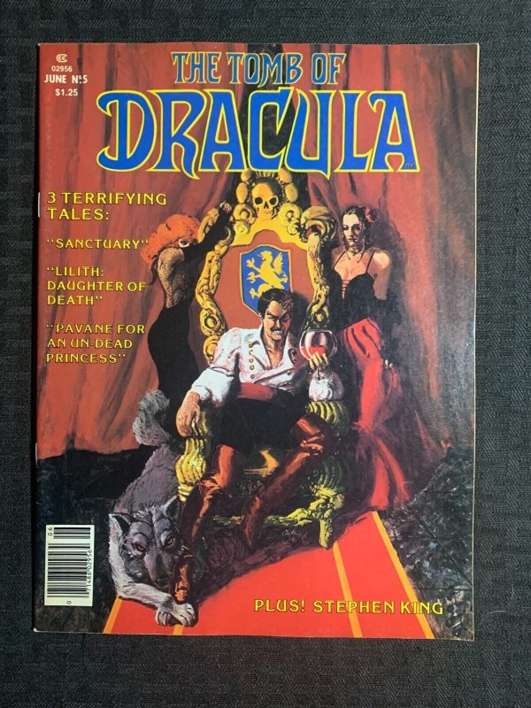 1980 THE TOMB OF DRACULA Magazine #5 FN+ 6.5 Gene Colan Lilith Daughter ...