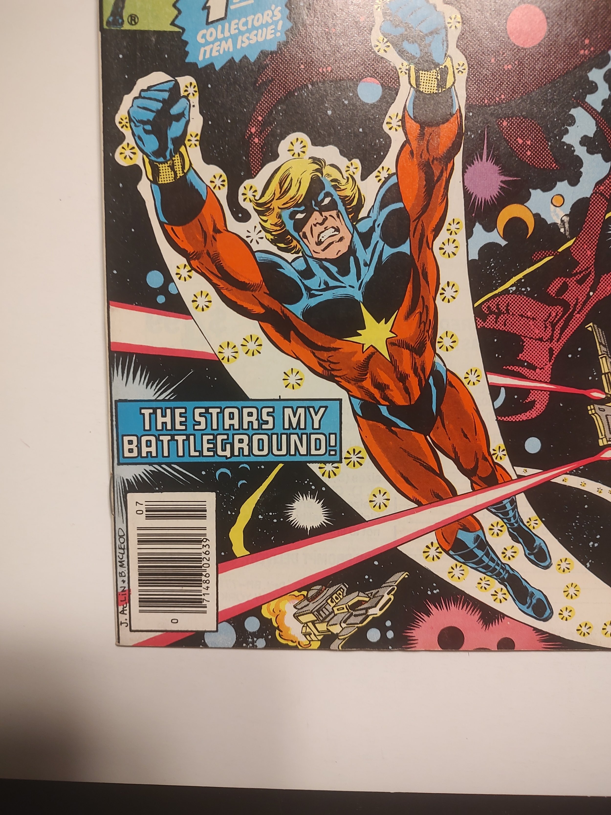 Marvel Spotlight #1 (1979) Return to Titan Part 1 The Saturn Storm ...