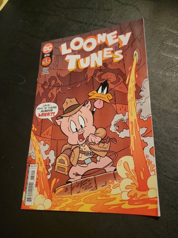 2023 Looney Tunes 274 VF-NM Indiana Jones Lava Cover | Comic Books ...