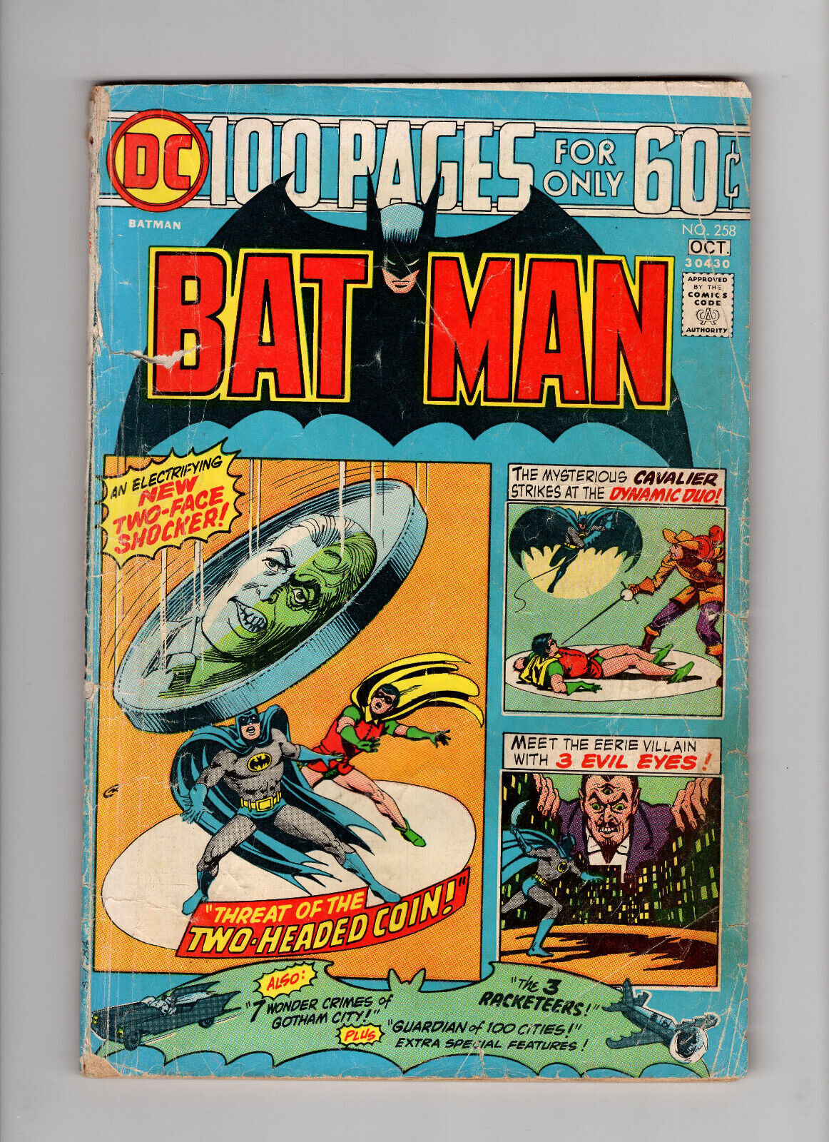Batman #258 (1974, DC Comics) Low Grade READ | Comic Books - Bronze Age ...