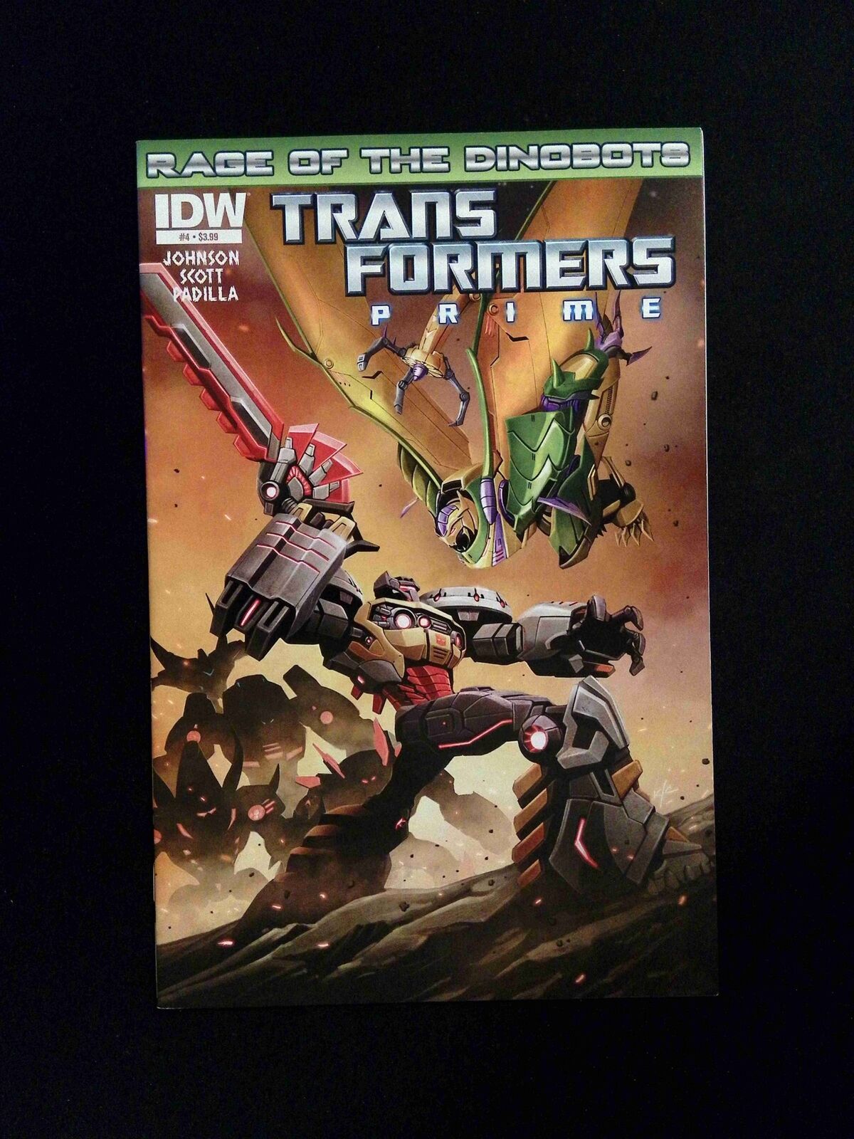 Transformers Prime Rage of the Dinobots #4 IDW Comics 2012 NM | Comic ...