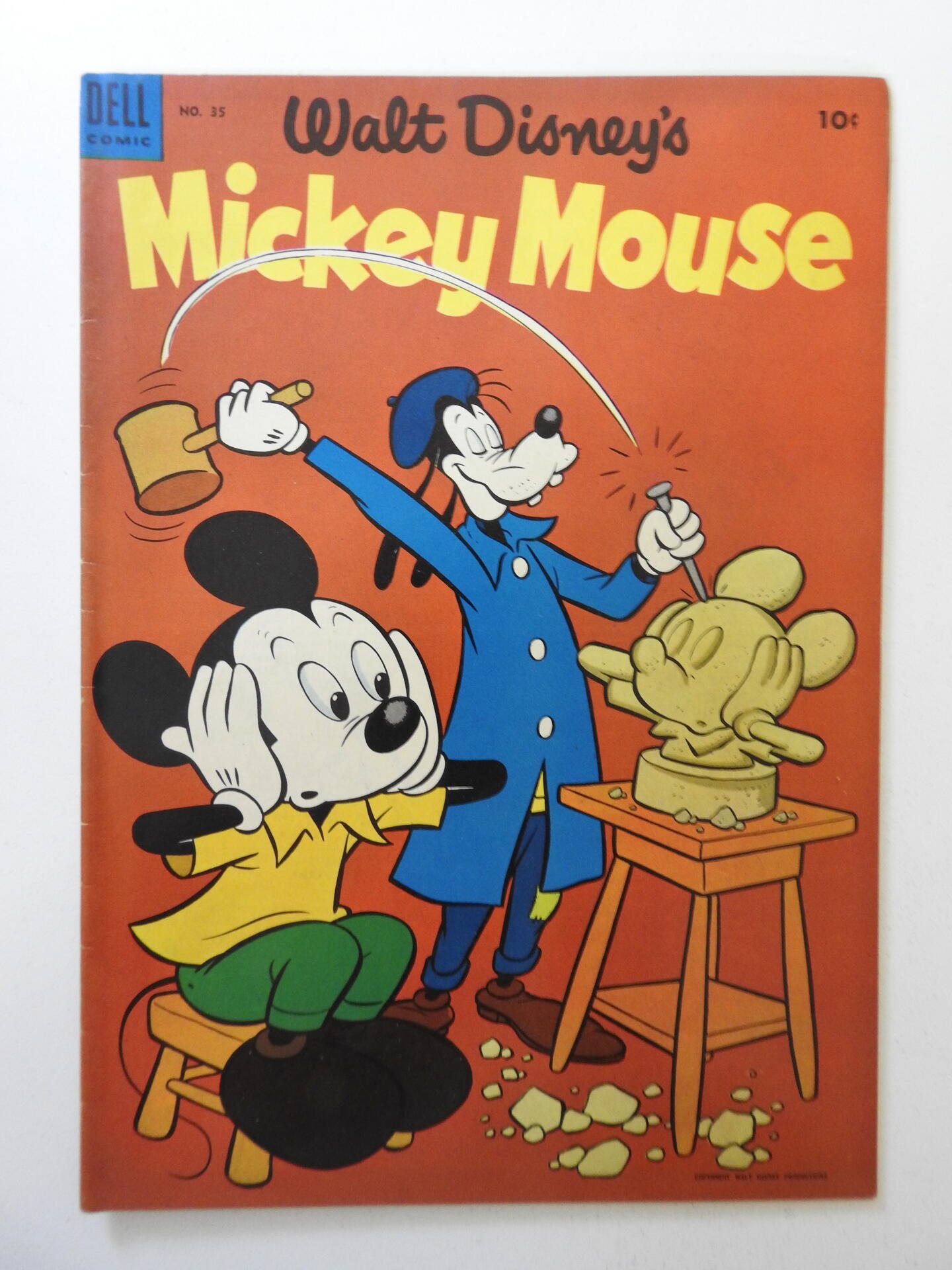 Mickey Mouse #35 (1954) FN+ Condition! | Comic Books - Golden Age, Boom ...