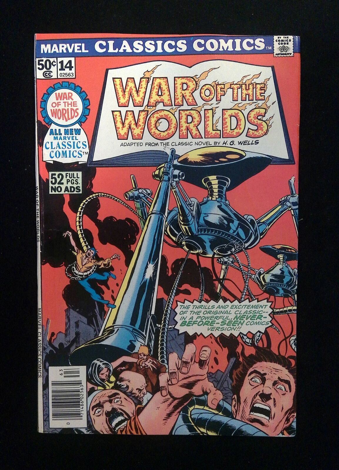 Marvel Classics Comics Series #14 MARVEL Comics 1977 FN/VF NEWSSTAND ...