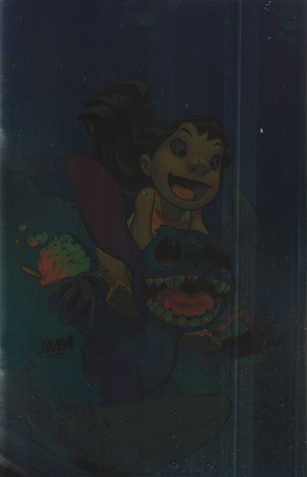Disney Lilo & Stitch # 1 Foil Virgin Variant 1:5 Cover K NM 2024 [V6 ...