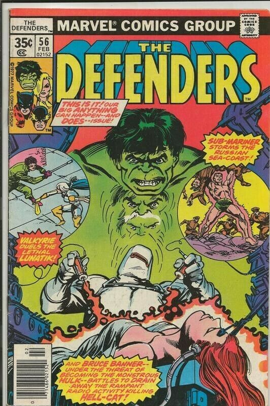 Defenders #56 ORIGINAL Vintage 1978 Marvel Comics Hulk | Comic Books ...