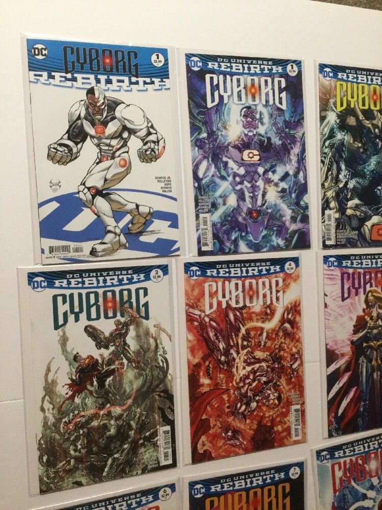 Cyborg Rebirth Variant Set 1 1 2 3 4 5 6 7 8 Nm Near Mint IK | Full ...