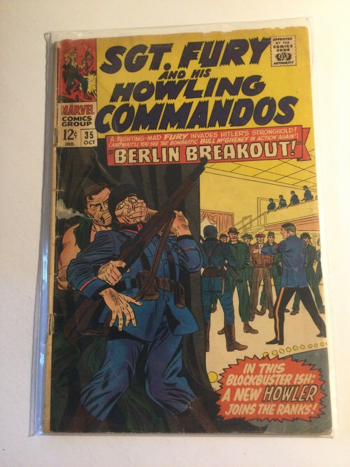Sgt. Fury and the Howling Commandos 35 Good gd 2.0 Marvel | Comic Books ...