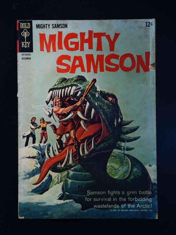 Mighty Samson #8 Gold Key Comics 1966 Vg | Comic Books - Silver Age ...