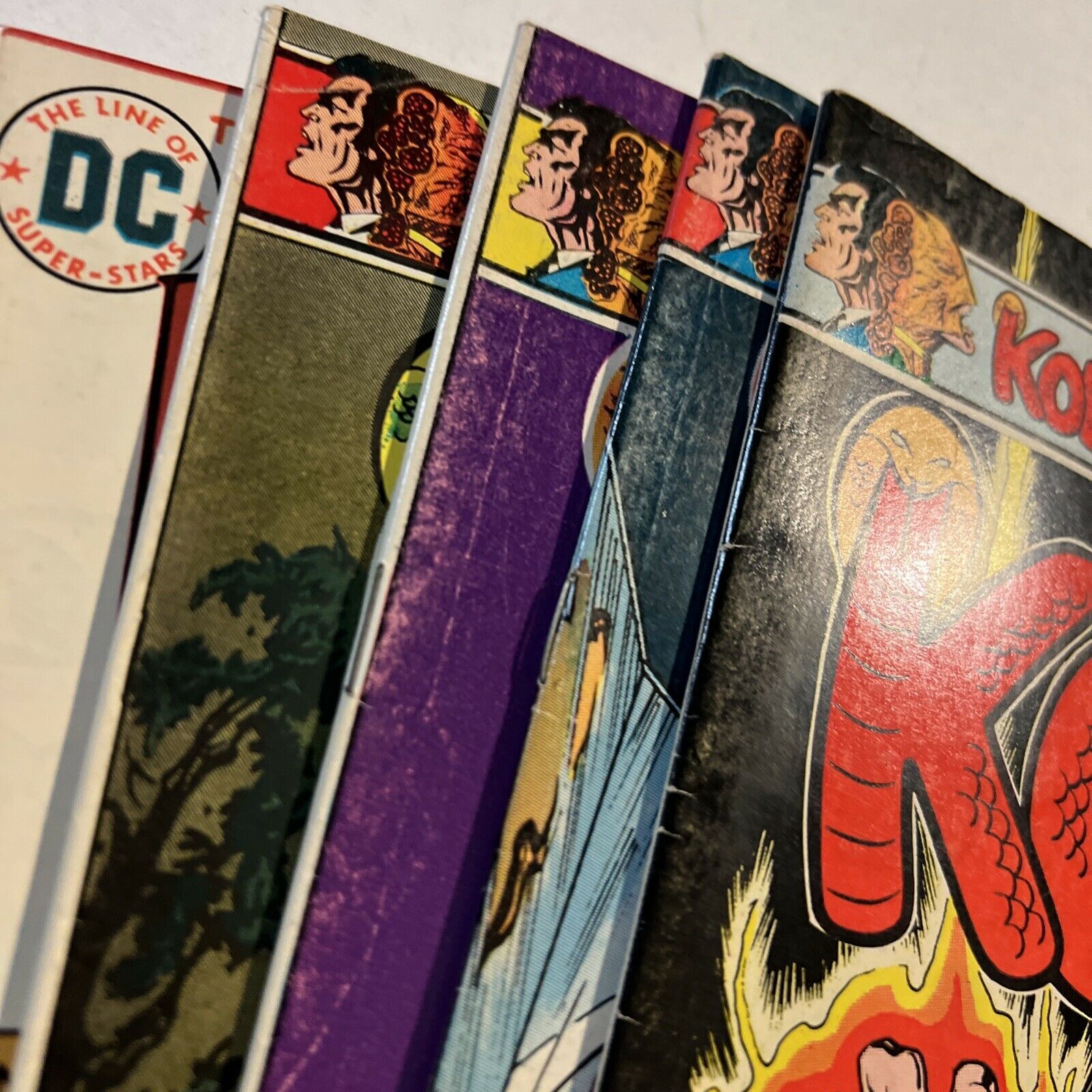 Kobra Set #1-7 (1976) + 5 Star Superhero (1977) Story Completes Kobra ...