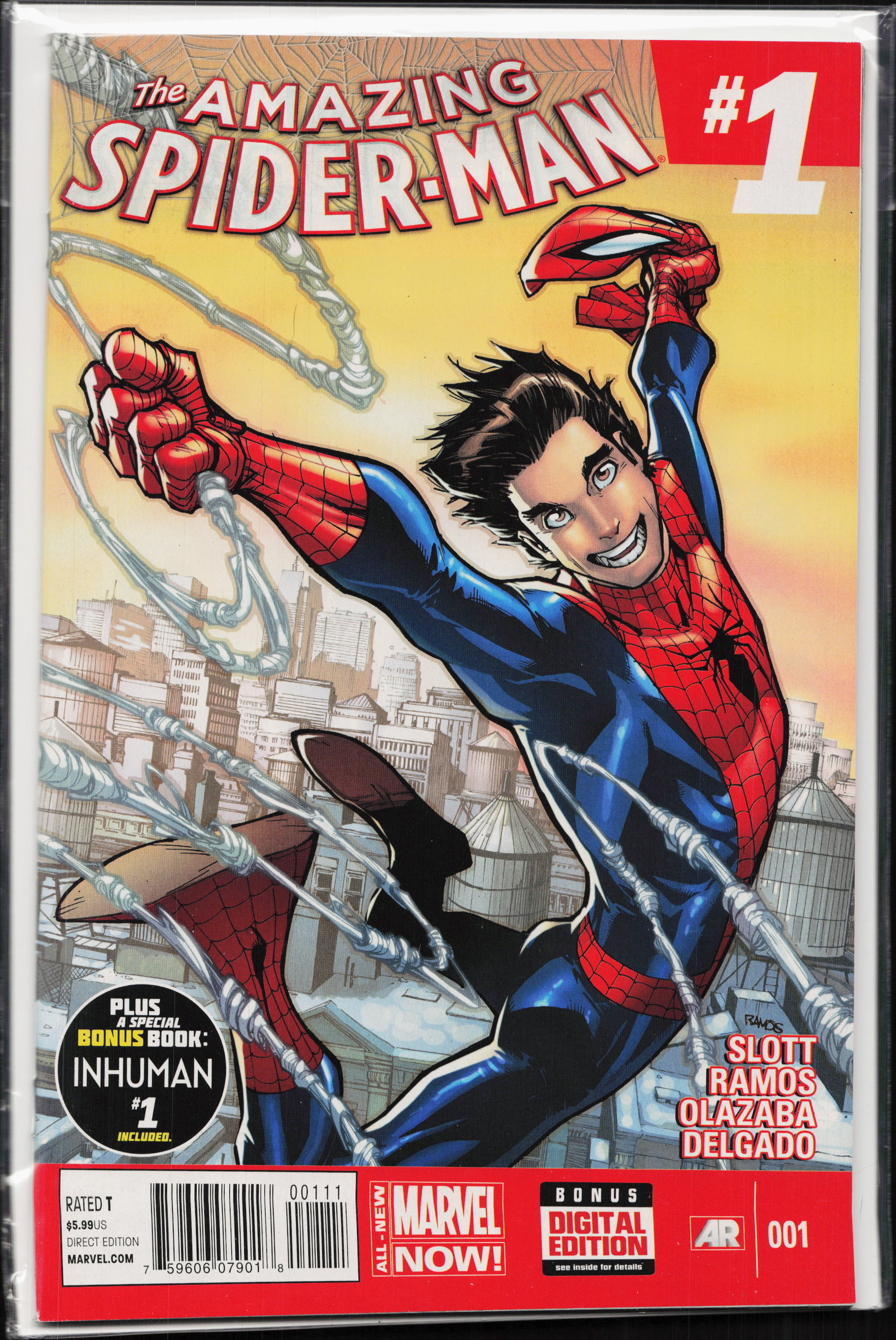 The Amazing Spider-Man #1 (2014) Spider-Man [Key Issue] | Comic Books ...