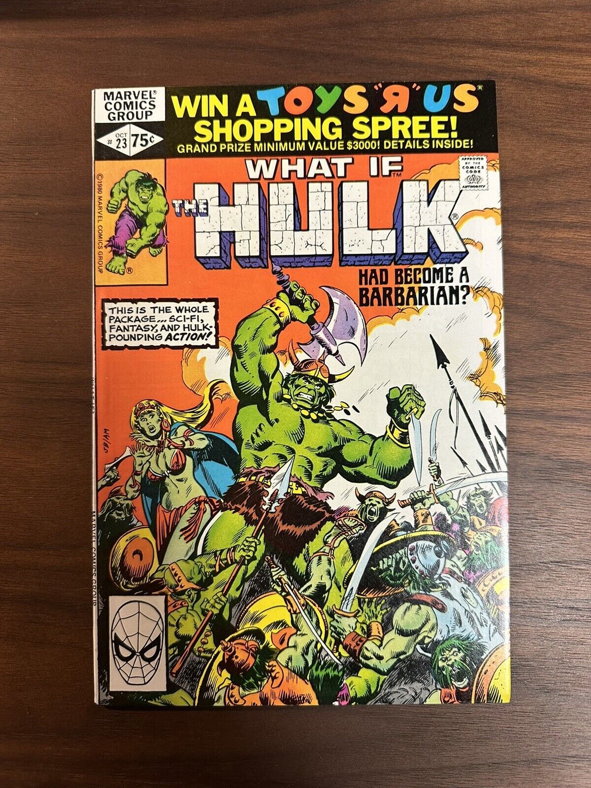 What if #23 VF+ Hulk HAD Become a Barbarian Origin Eternals (Marvel ...
